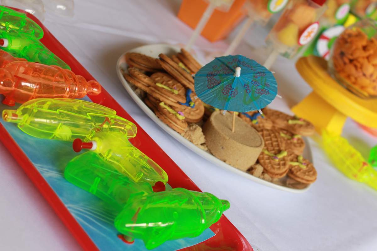 Pool Birthday Party Ideas | Photo 6 of 36 | Catch My Party