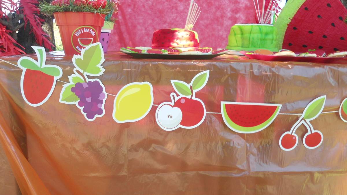 Frutas Birthday Party Ideas | Photo 3 of 13 | Catch My Party