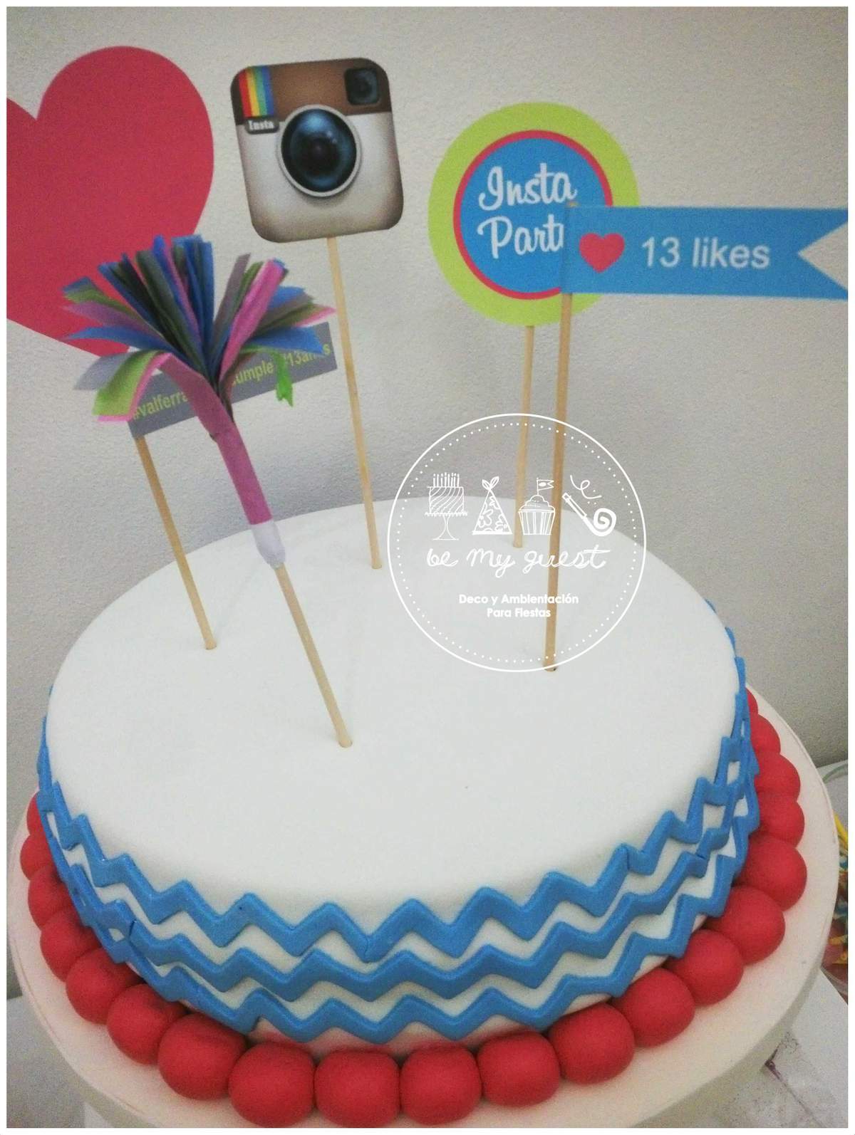 Insta Party Birthday Party Ideas | Photo 1 of 16 | Catch My Party