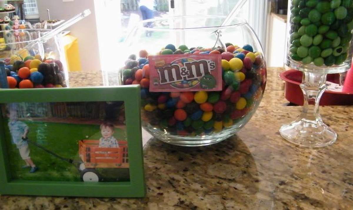 M&Ms Birthday Party Ideas | Photo 2 of 45 | Catch My Party