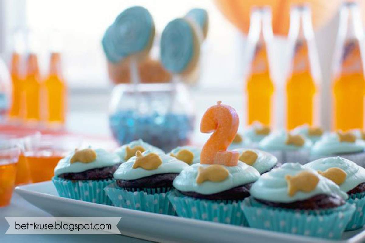 Fish Birthday Party Ideas | Photo 1 of 14 | Catch My Party