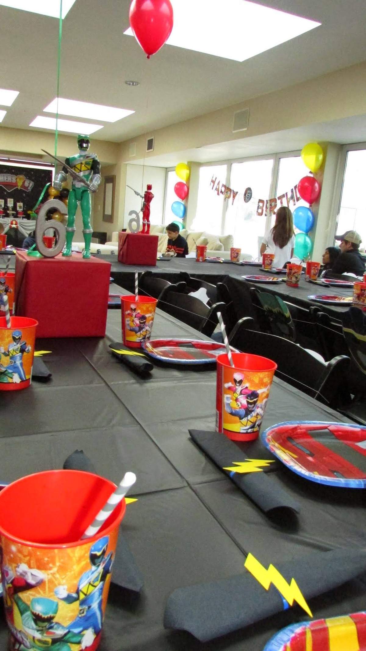 POWER RANGERS Birthday Party Ideas | Photo 1 of 21 | Catch My Party