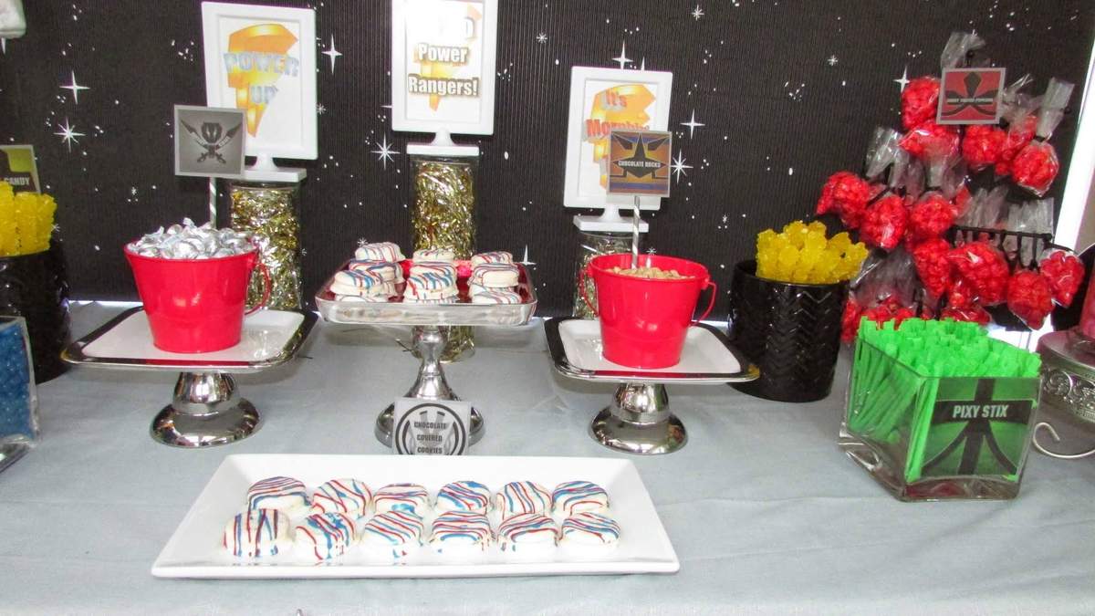 POWER RANGERS Birthday Party Ideas | Photo 1 of 21 | Catch My Party