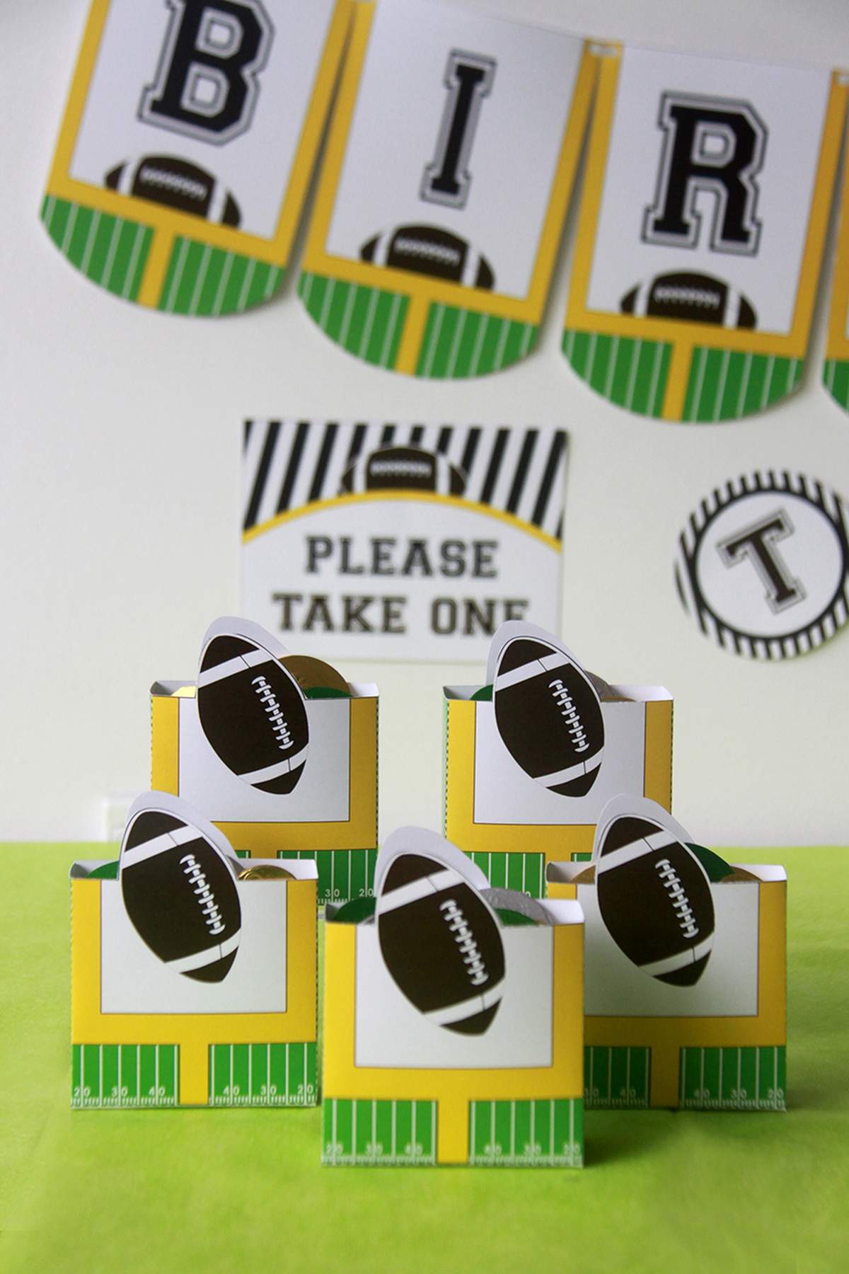 Football Birthday Party Ideas | Photo 7 of 44 | Catch My Party