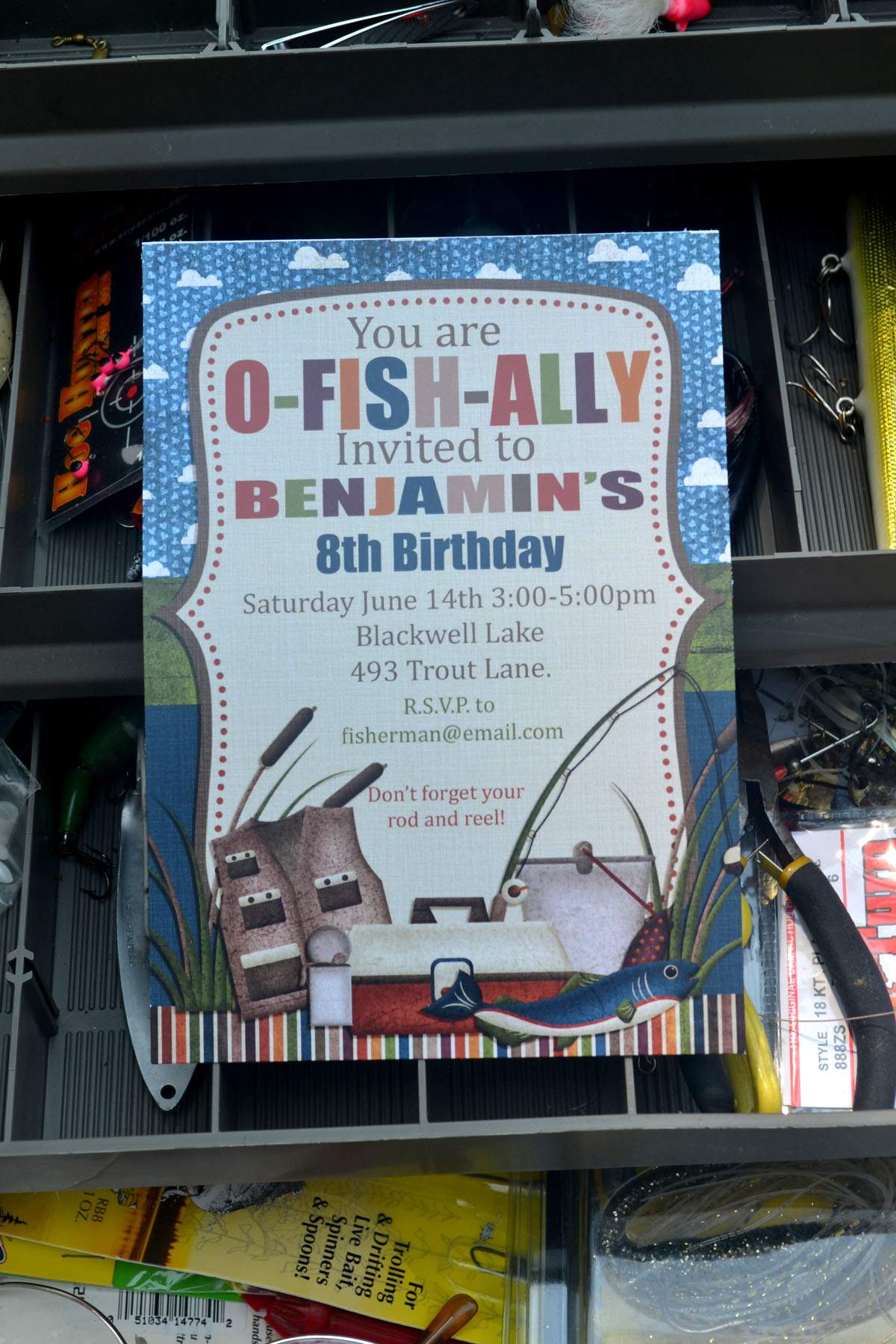 Fishing Birthday Party Ideas | Photo 3 of 24 | Catch My Party