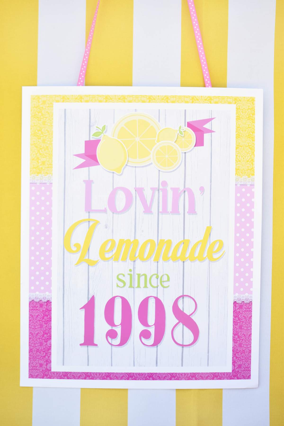 Pink Lemonade Birthday Party Ideas | Photo 12 of 40 | Catch My Party