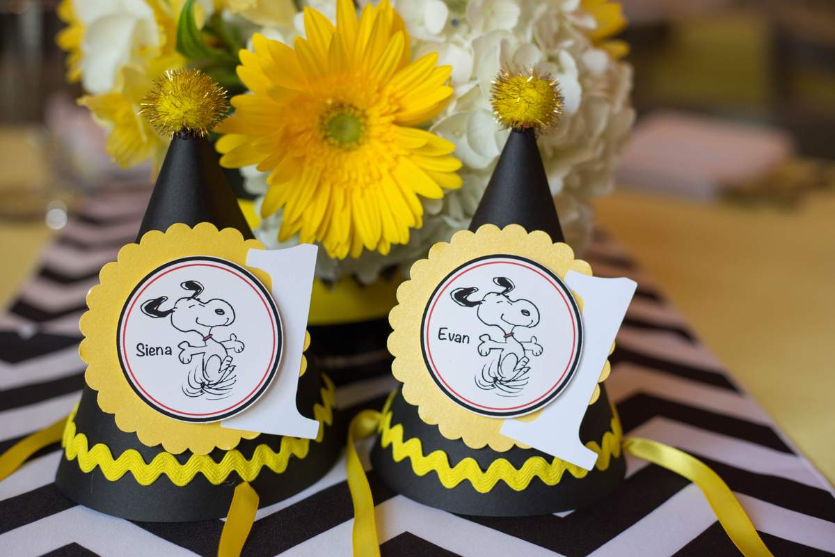 Snoopy & Peanuts Birthday Party Ideas | Photo 44 of 44 | Catch My Party