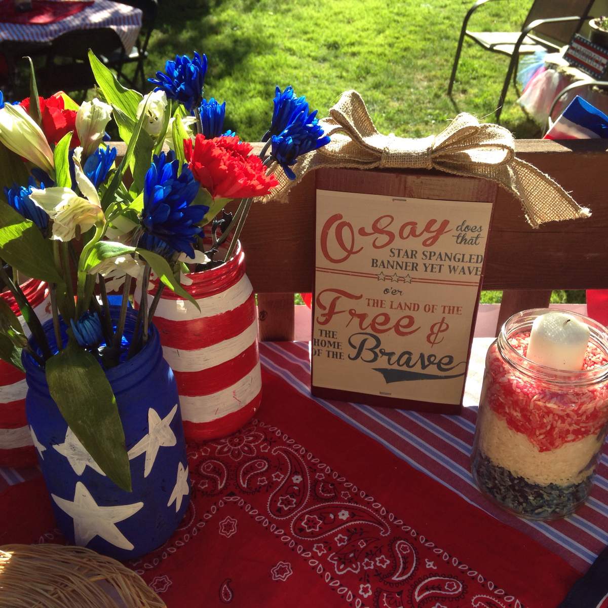 4th of July party 4th of July Party Ideas | Photo 8 of 8 | Catch My Party