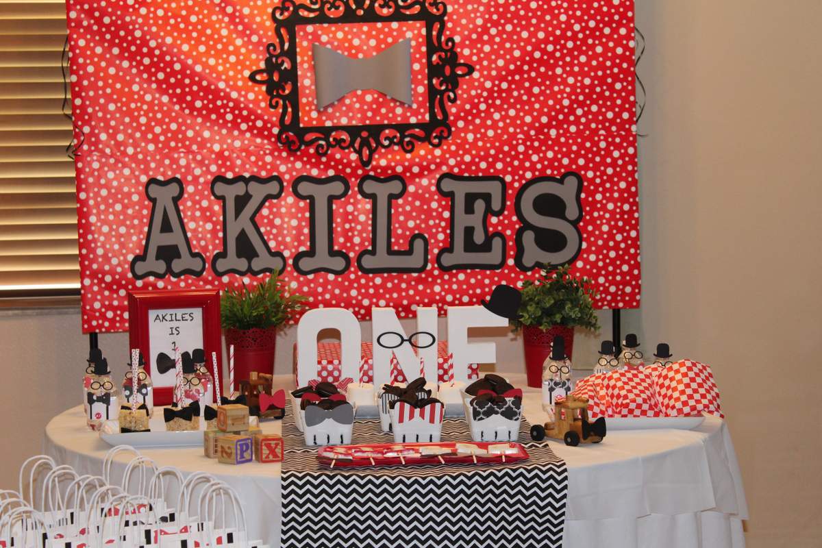 Nerd Bowtie Birthday Party Ideas | Photo 3 of 12 | Catch My Party