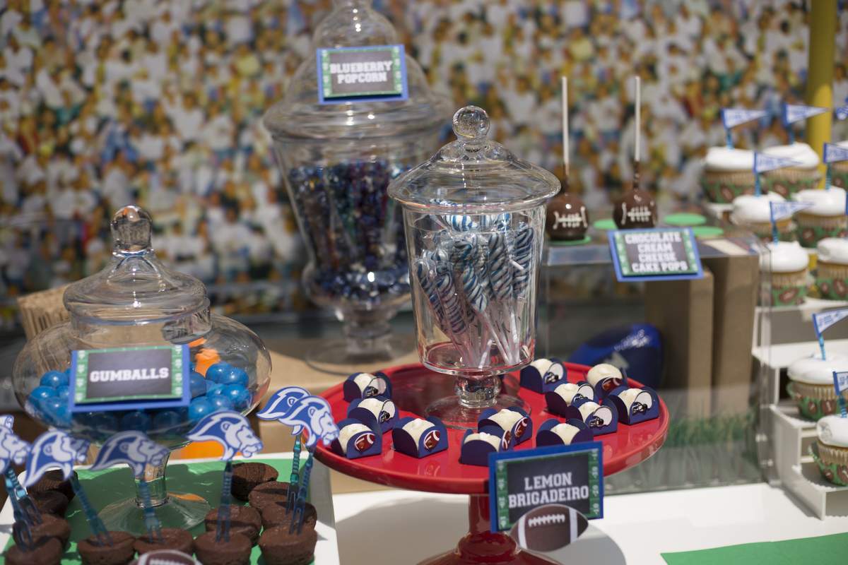 Football Graduation/End of School Party Ideas | Photo 30 of 40 | Catch ...