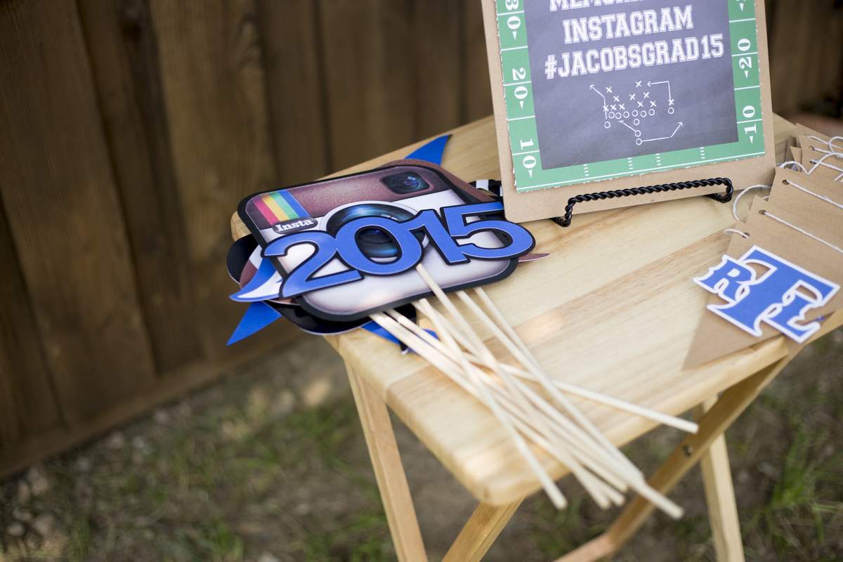 Football Graduation/End of School Party Ideas | Photo 30 of 40 | Catch ...