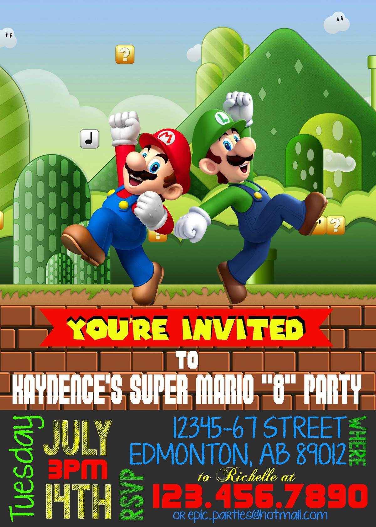 Super Mario Party Birthday Party Ideas | Photo 1 of 31 | Catch My Party