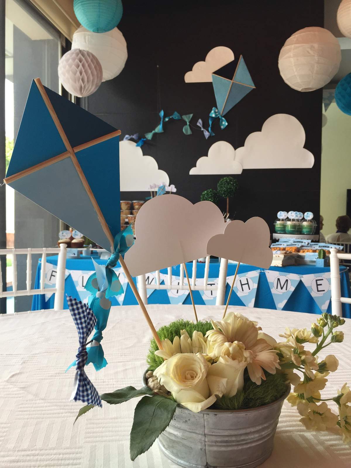 KITE Party Baby Shower Party Ideas | Photo 10 of 20 | Catch My Party