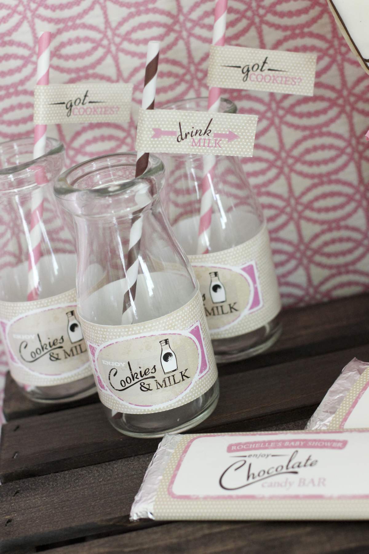 Cookies & Milk Baby Shower Party Ideas | Photo 8 of 55 | Catch My Party