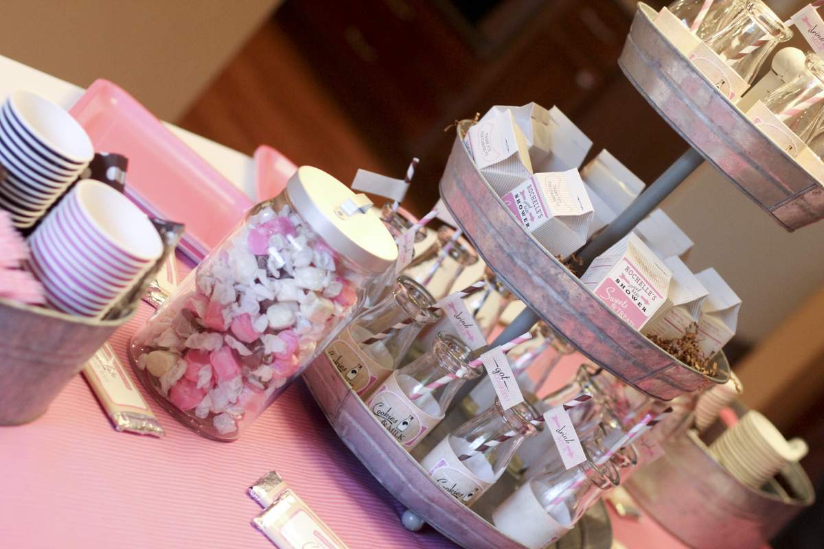 Cookies & Milk Baby Shower Party Ideas | Photo 8 of 55 | Catch My Party