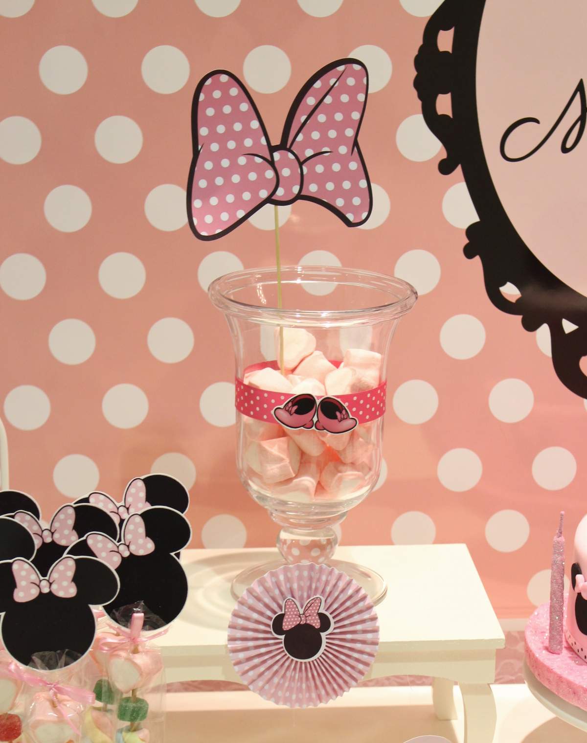 Mickey Mouse / Minnie Mouse Baptism Party Ideas | Photo 4 of 16 | Catch ...