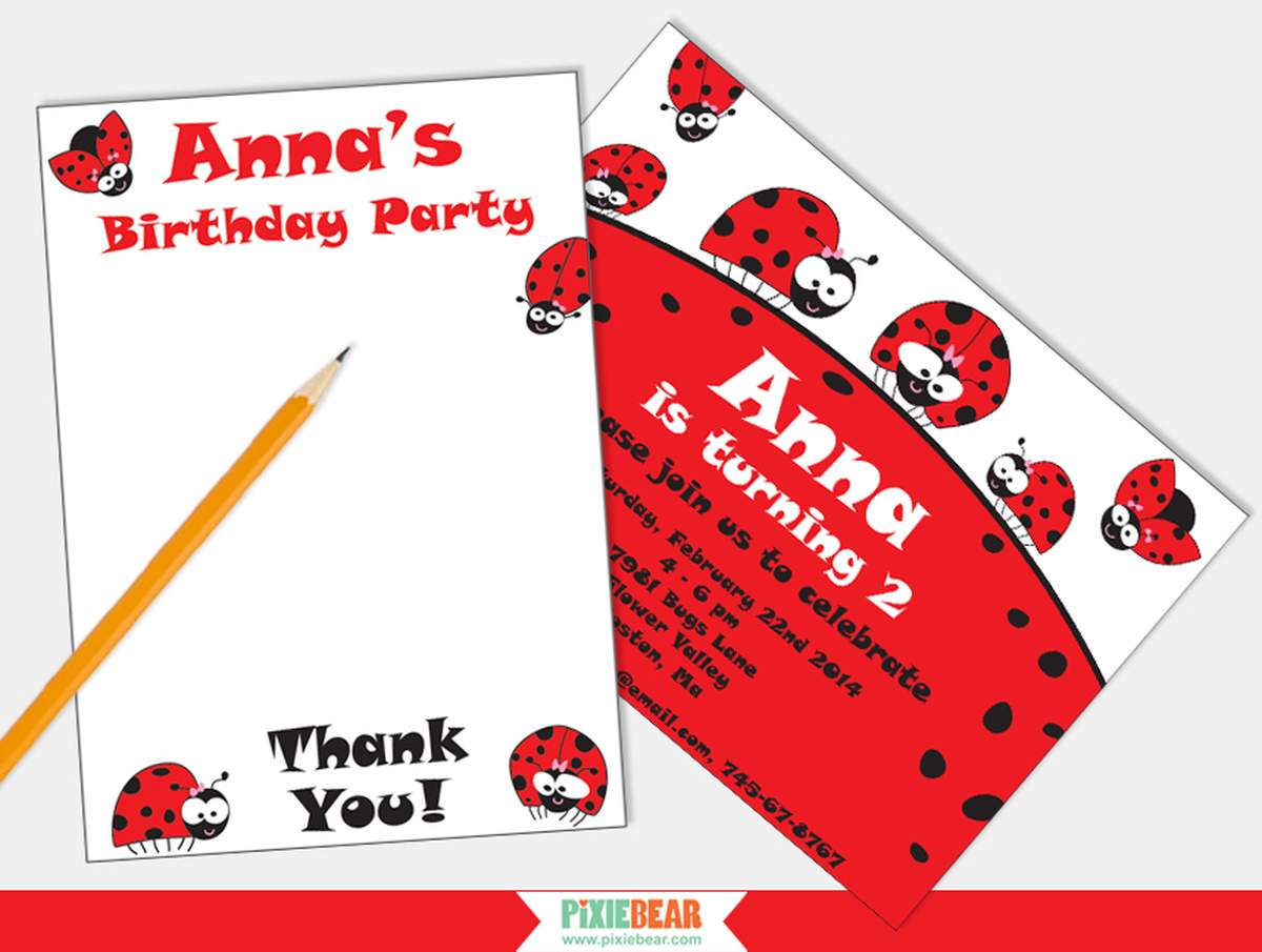 Ladybug Birthday Party Birthday Party Ideas | Photo 10 of 77 | Catch My ...
