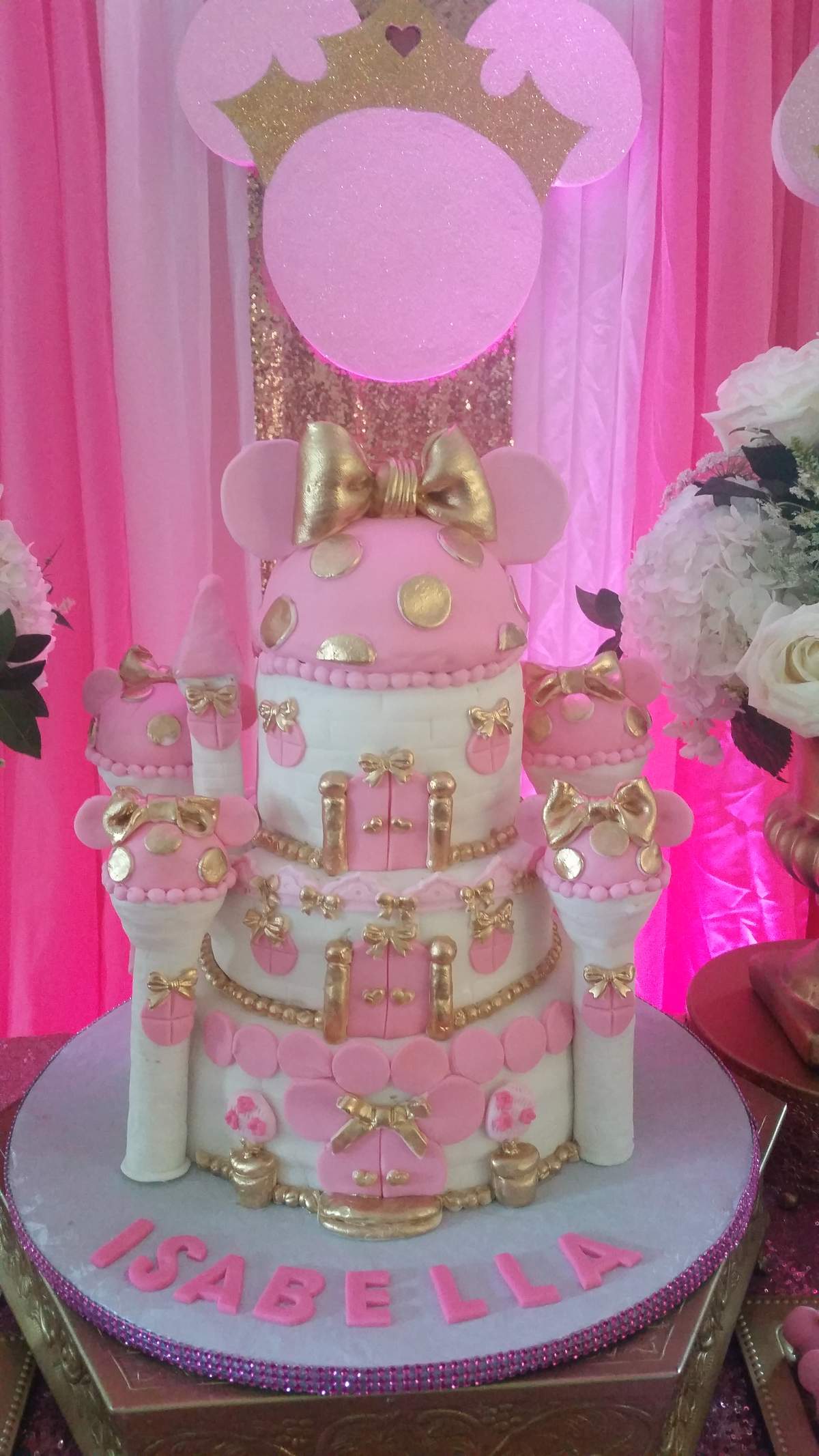 Royal Minnie Mouse Birthday Party Ideas | Photo 2 of 14 | Catch My Party