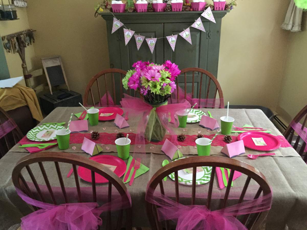 Glamping, Camping, Sleep-over, Birthday, Girl Birthday, Tween Party ...