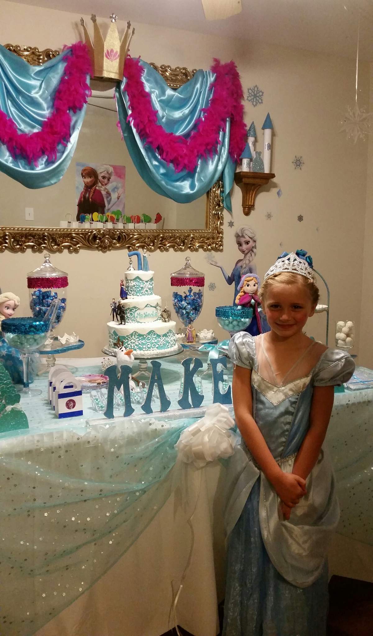 Frozen / Princess Birthday Party Ideas | Photo 9 of 45 | Catch My Party