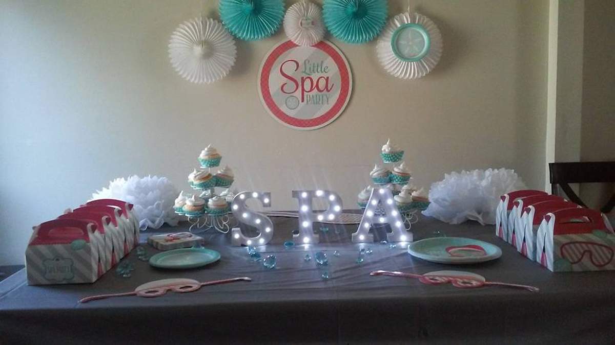 Spa party Spa party Party Ideas | Photo 6 of 12 | Catch My Party