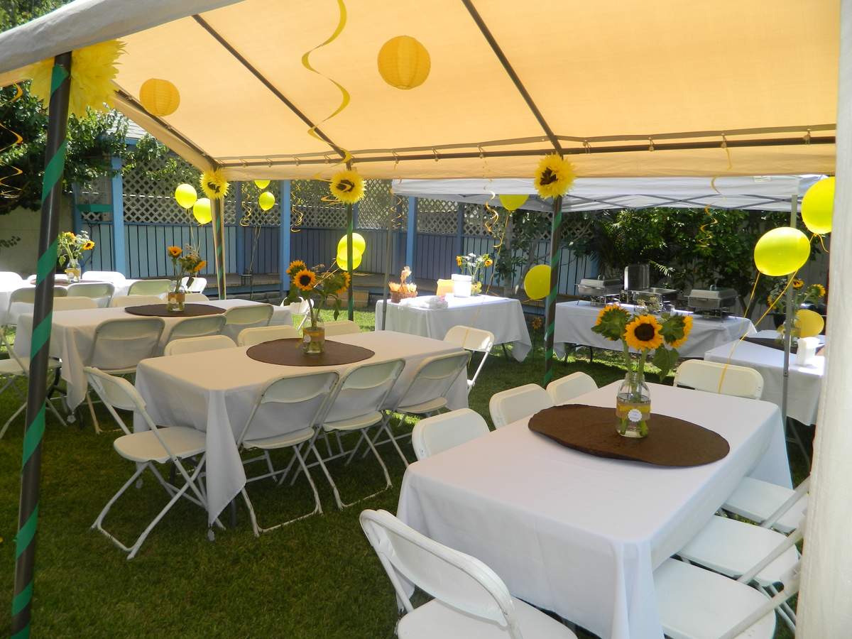 Sunflower Birthday Party Ideas | Photo 14 of 34 | Catch My Party