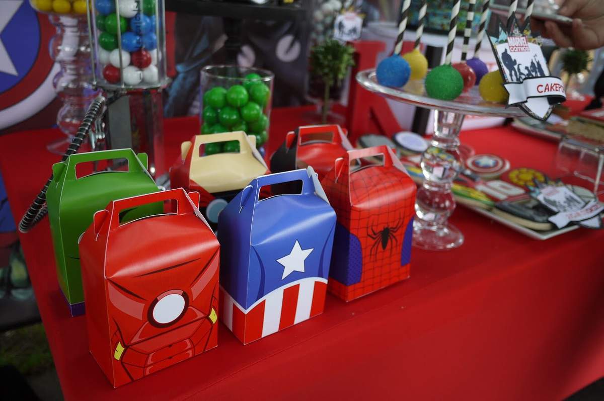 Marvel Comics Birthday Party Ideas | Photo 5 of 13 | Catch My Party