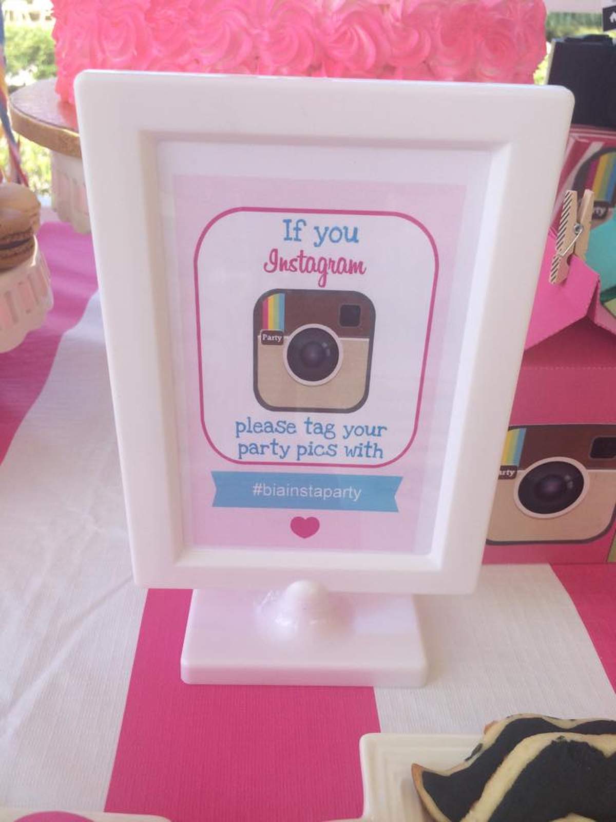 Instagram Birthday Party Ideas | Photo 16 of 18 | Catch My Party