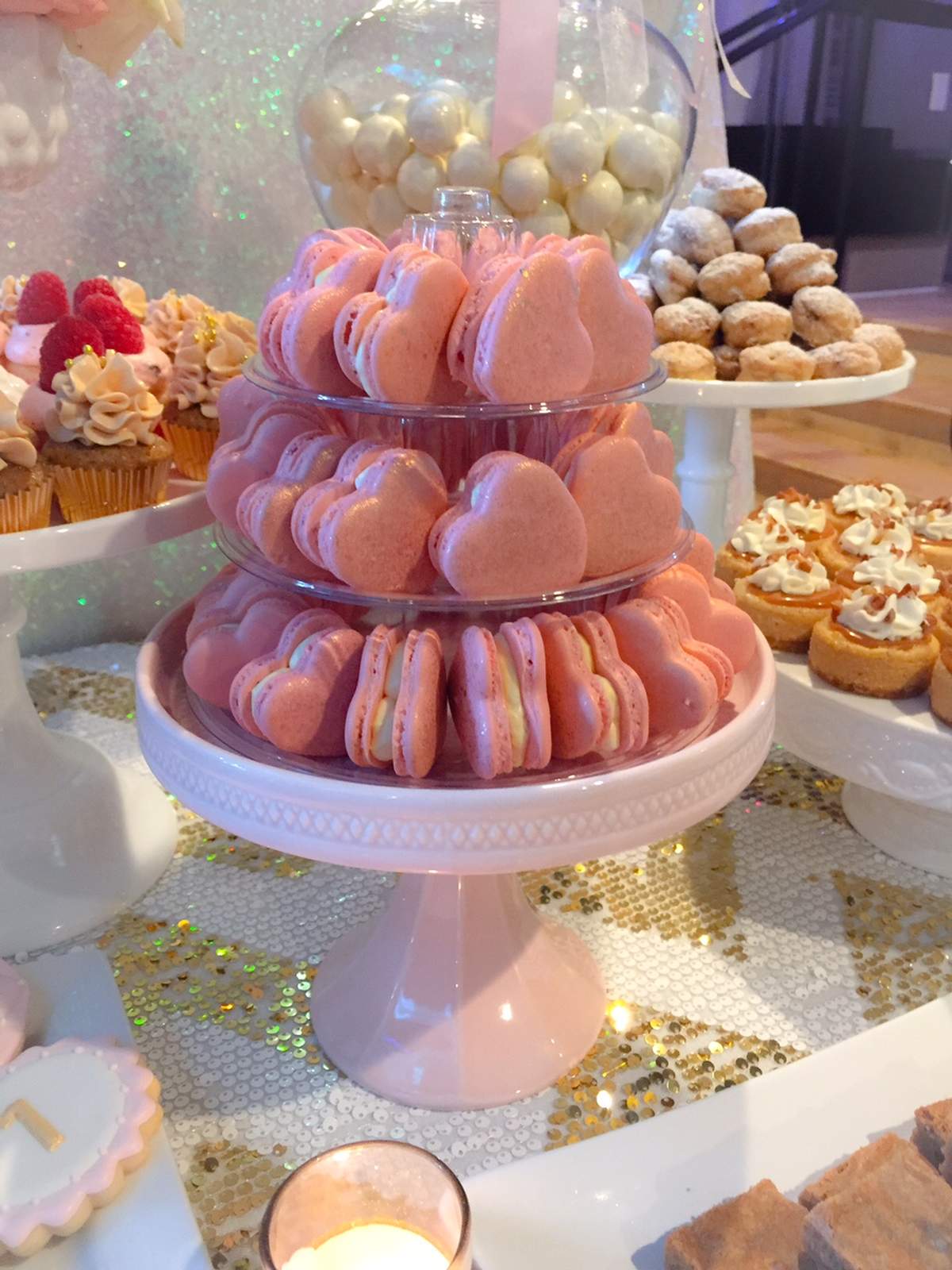 Blush & Gold Birthday Party Ideas | Photo 7 of 22 | Catch My Party