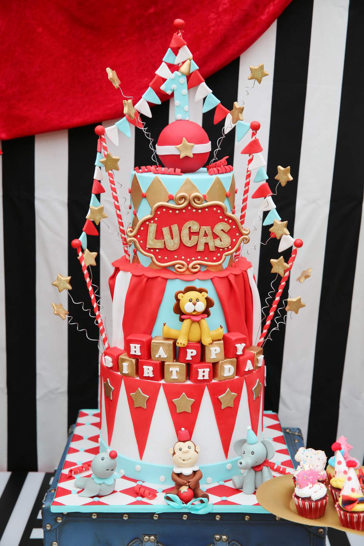 Circus Birthday Party Ideas | Photo 30 of 36 | Catch My Party