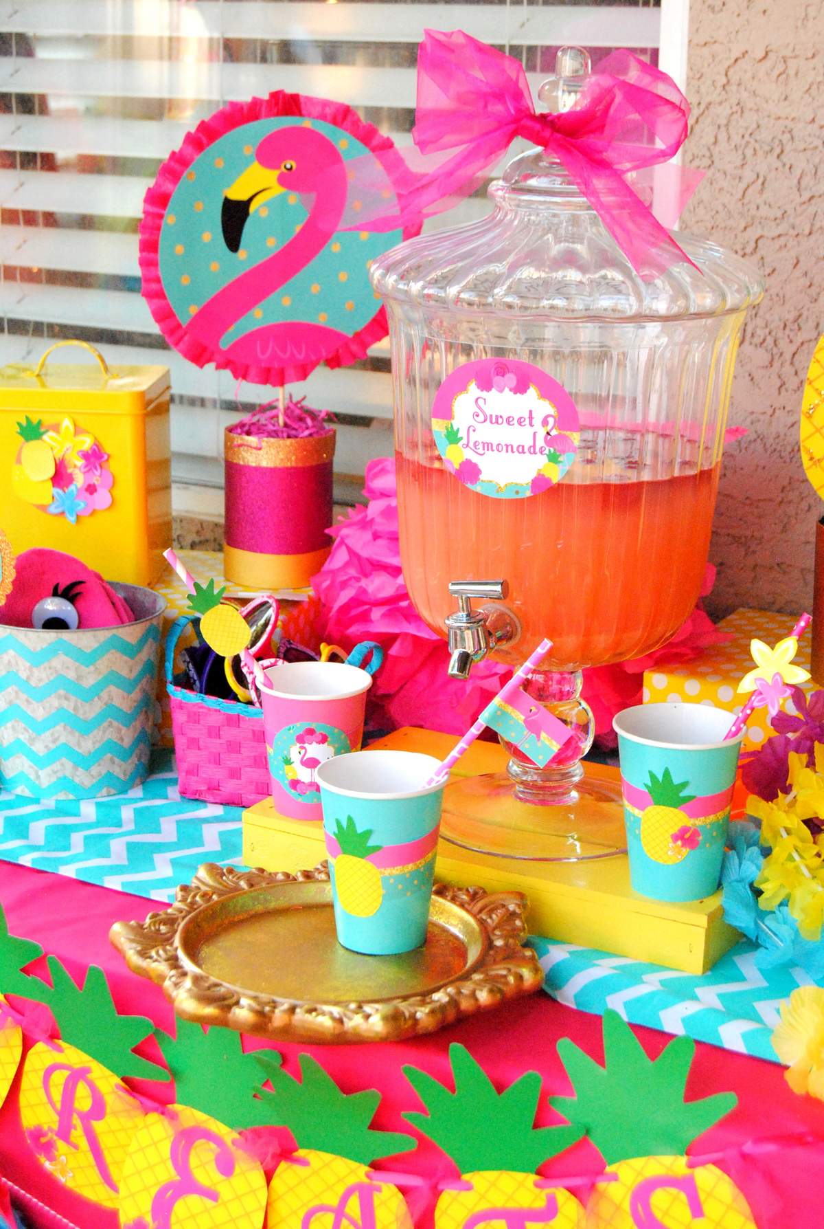 Flamingle Birthday Party Ideas | Photo 1 of 117 | Catch My Party