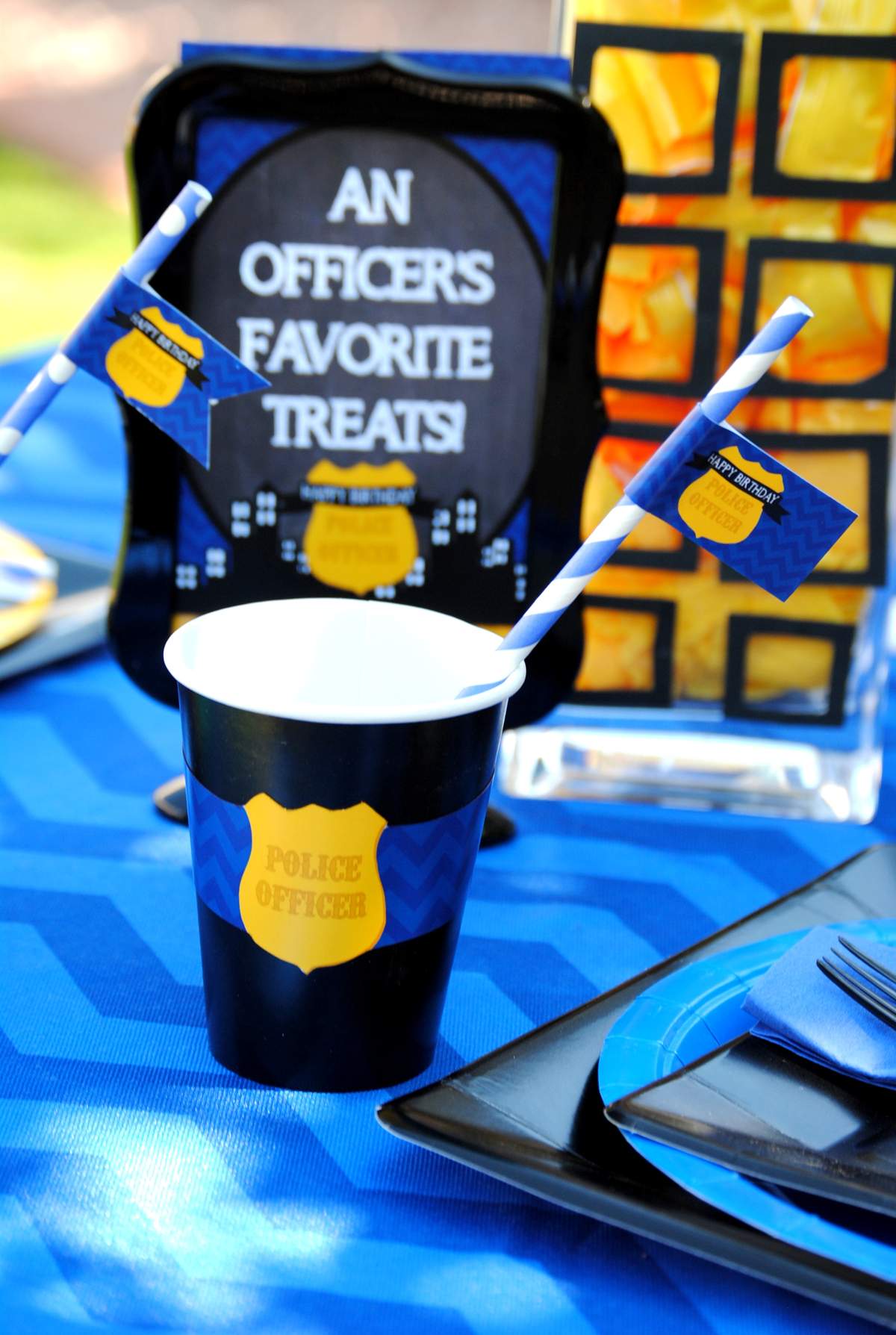 Cop Birthday Party Ideas | Photo 1 of 137 | Catch My Party