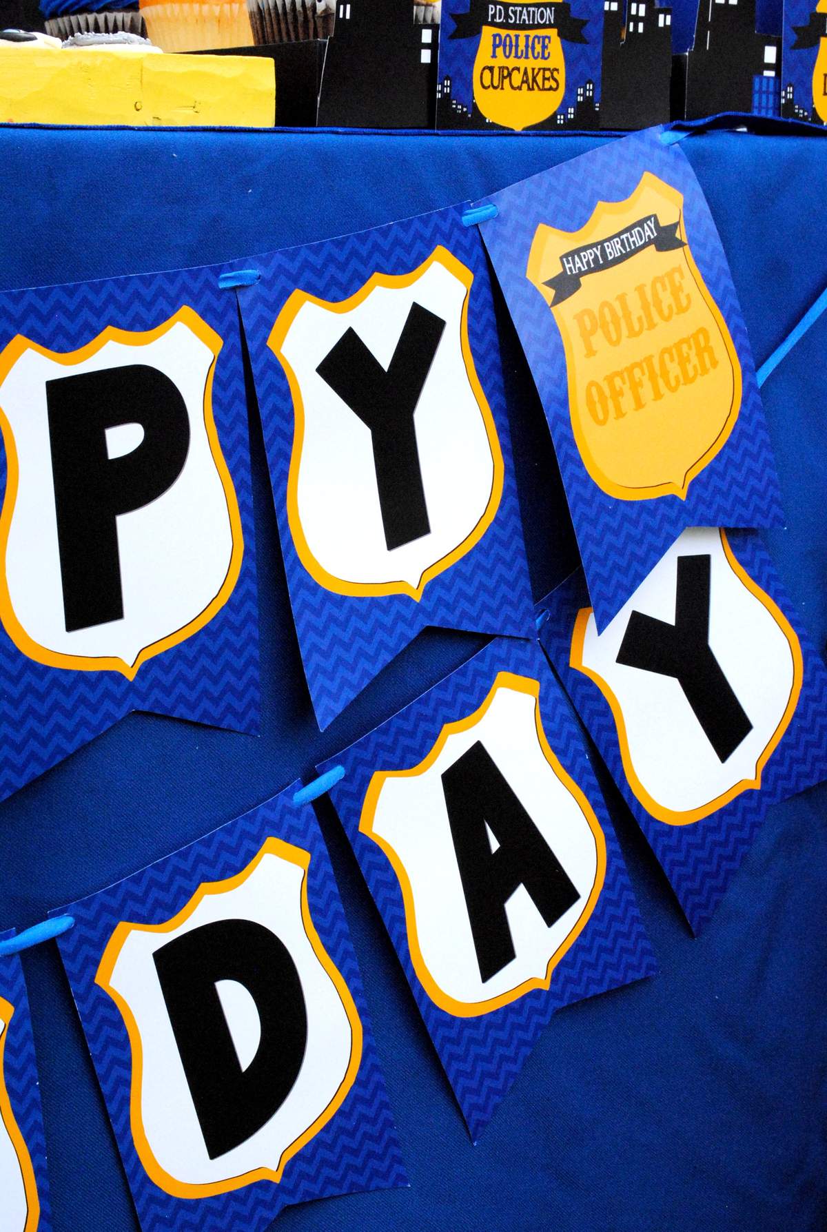 Cop Birthday Party Ideas | Photo 23 of 137 | Catch My Party