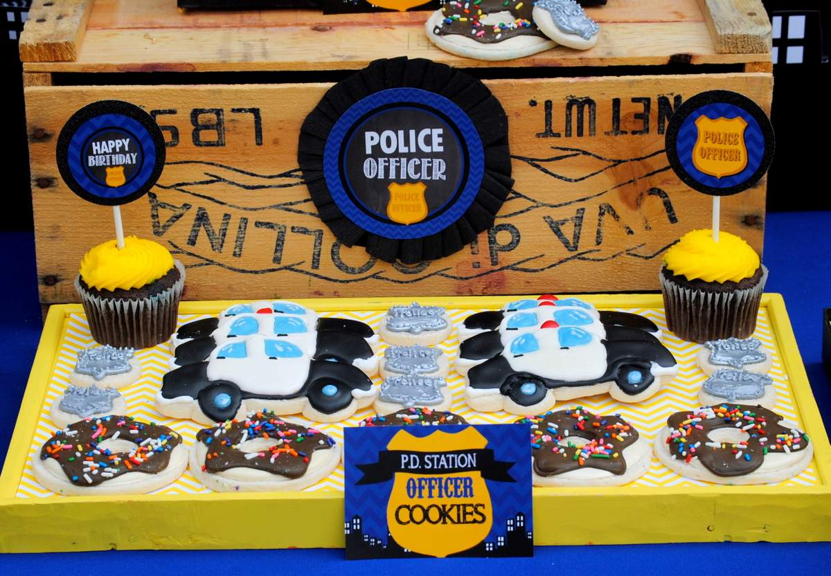 Cop Birthday Party Ideas | Photo 9 of 137 | Catch My Party
