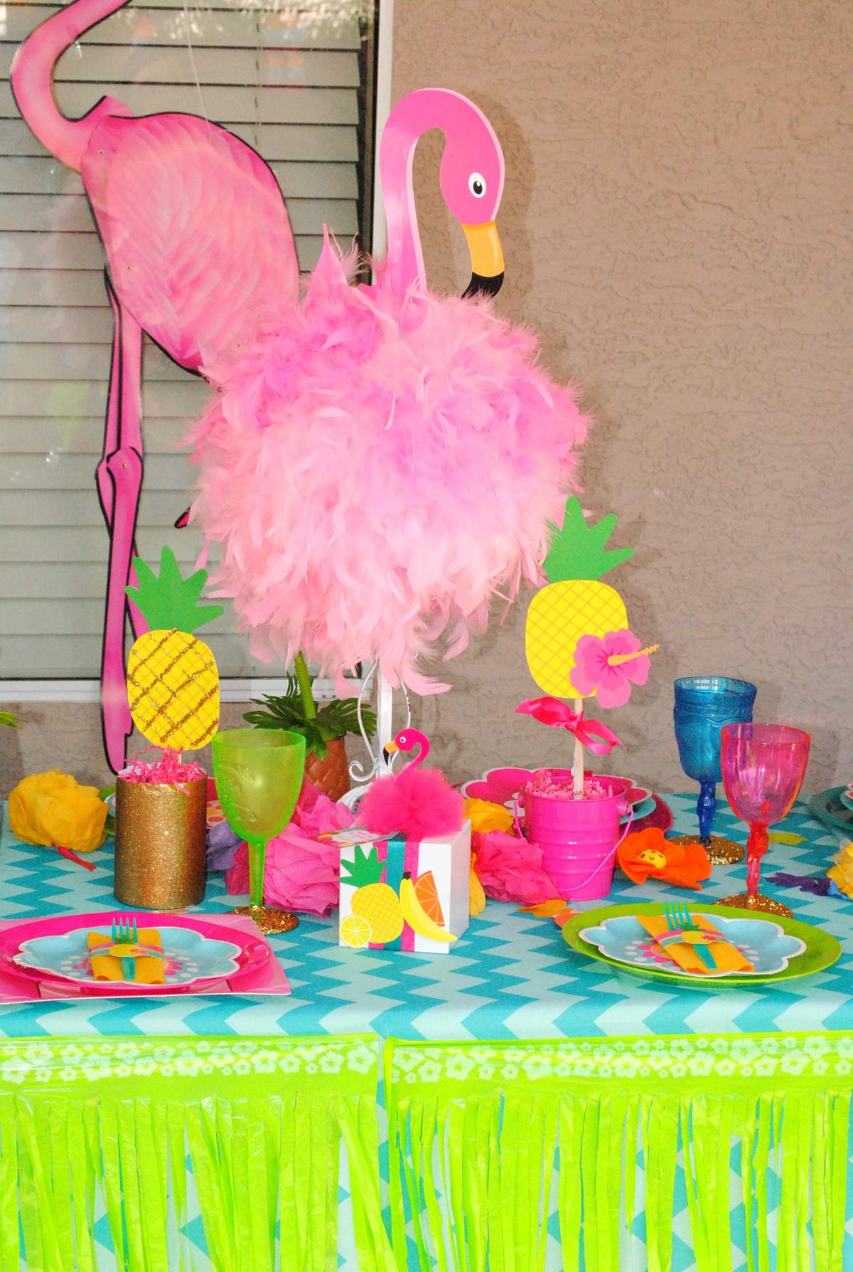 Flamingle Birthday Party Ideas | Photo 1 of 117 | Catch My Party