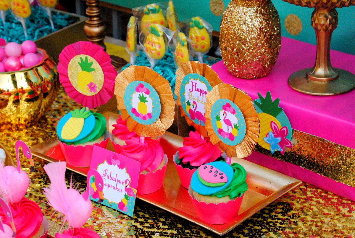 Flamingle Birthday Party Ideas | Photo 1 of 117 | Catch My Party