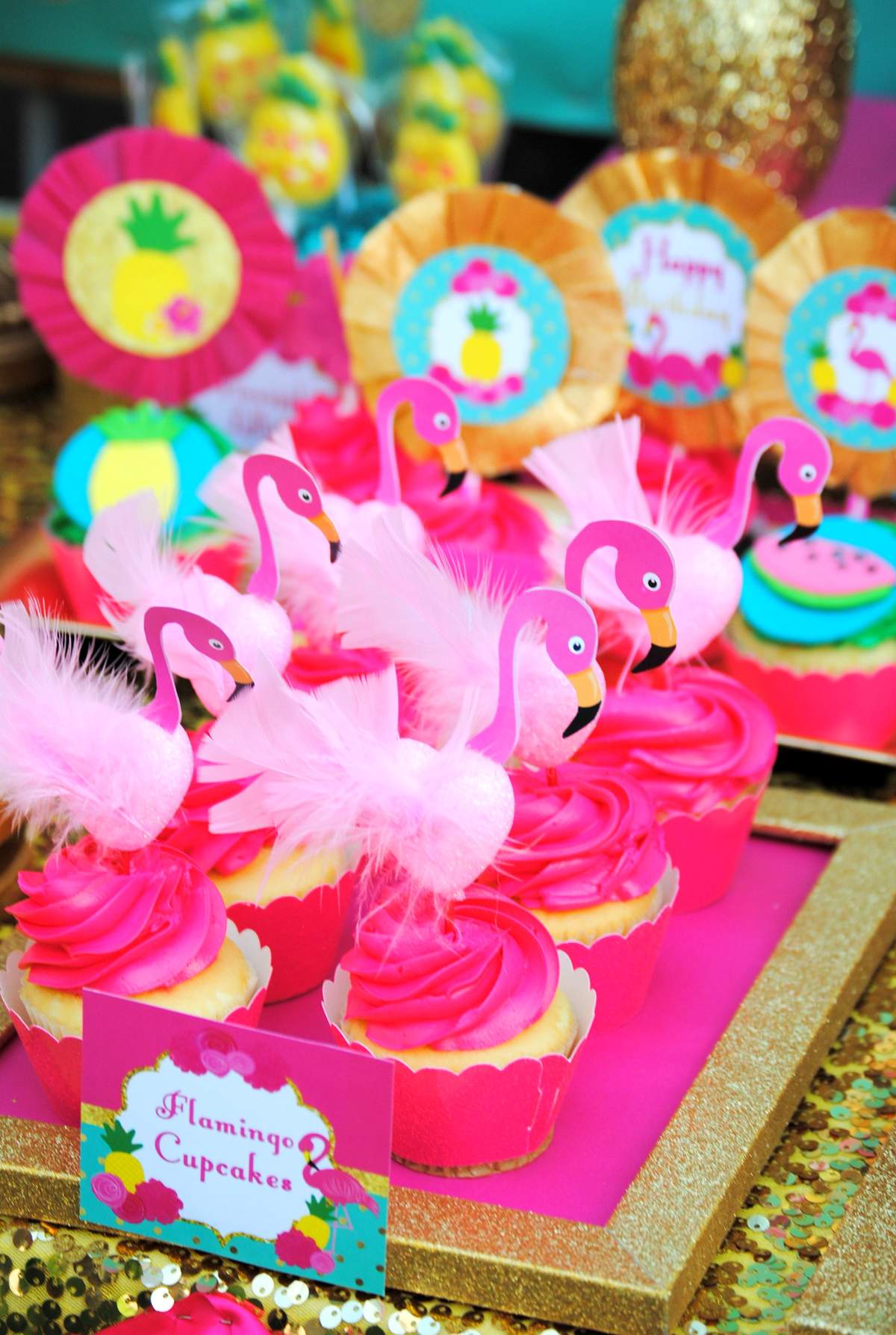 Flamingle Birthday Party Ideas | Photo 1 of 117 | Catch My Party