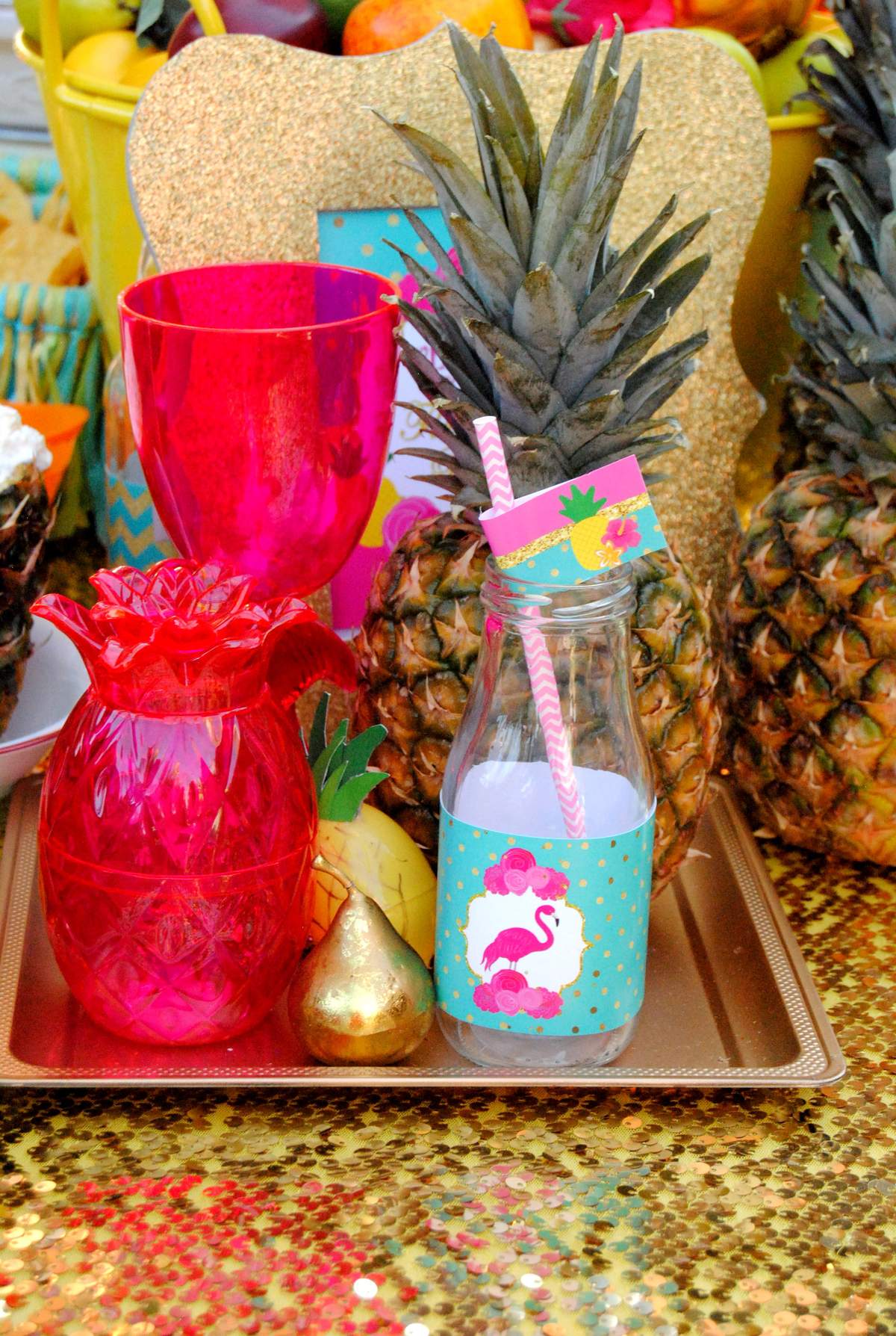 Flamingle Birthday Party Ideas | Photo 1 of 117 | Catch My Party