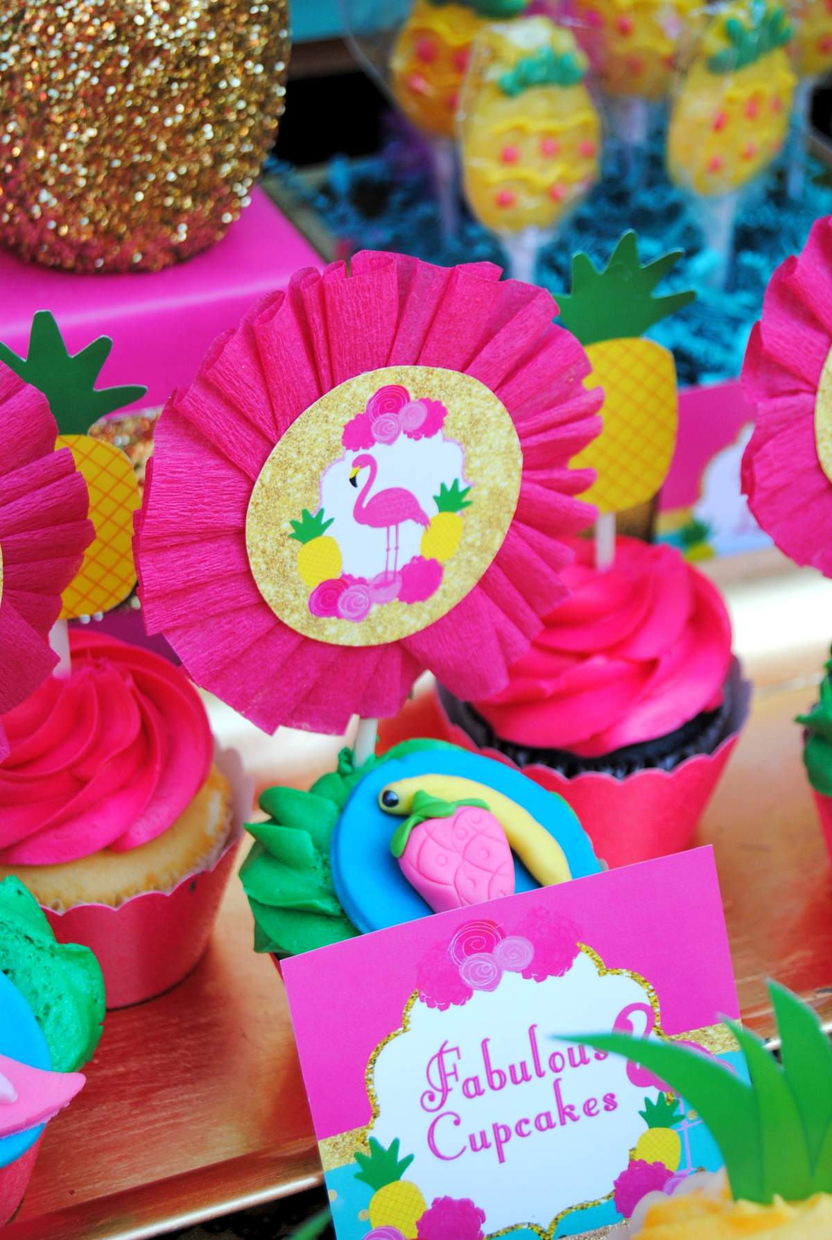 Flamingle Birthday Party Ideas | Photo 1 of 117 | Catch My Party