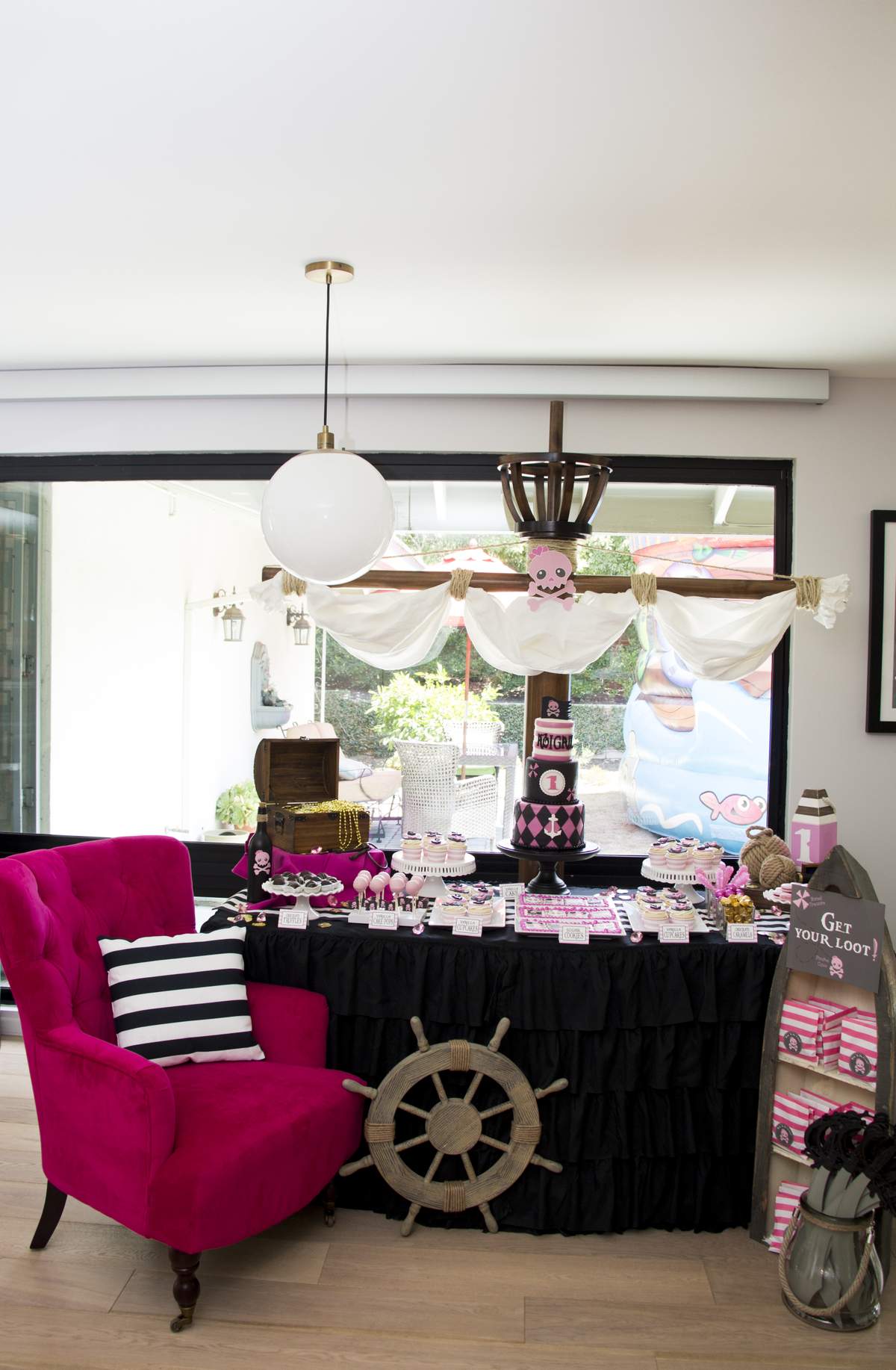 Pirate Princess / Birthday "Pirate Princess 1st Birthday Party" | Catch ...