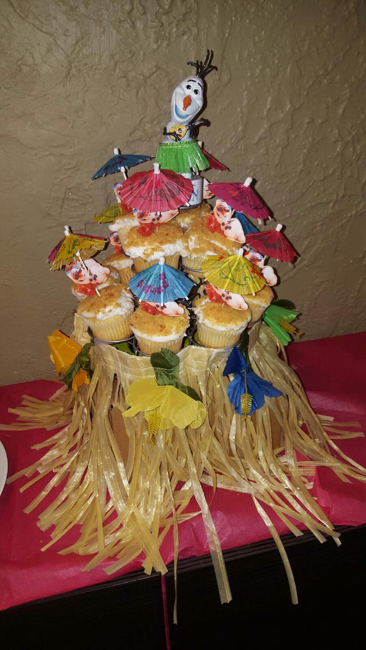 Disney Frozen Olaf & Hawaiian Luau Birthday Party Ideas | Photo 5 of 20 ...