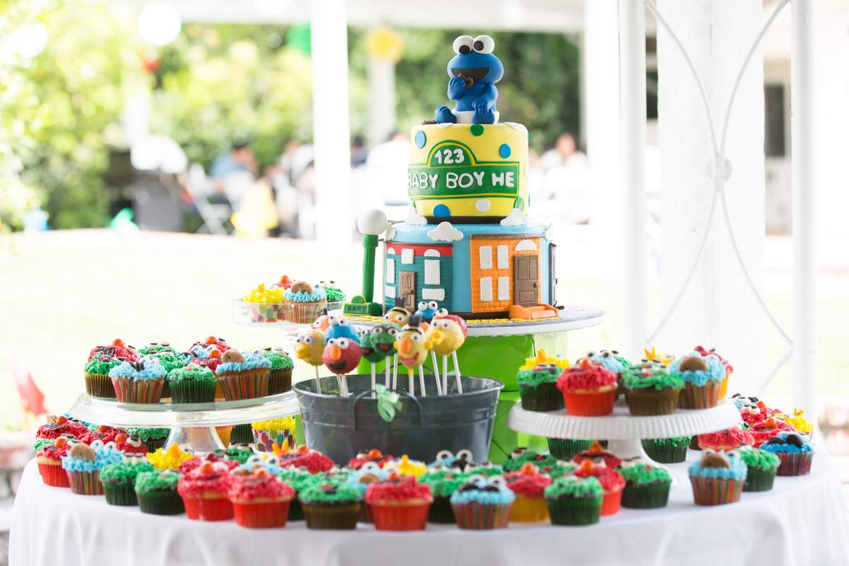 Sesame Street Baby Shower Party Ideas | Photo 1 of 60 | Catch My Party