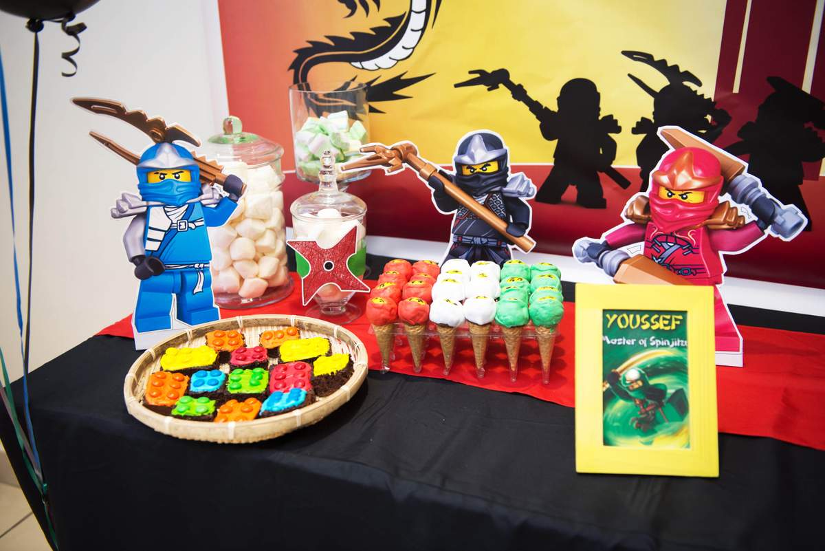 Ninjago Birthday Party Ideas | Photo 1 of 14 | Catch My Party