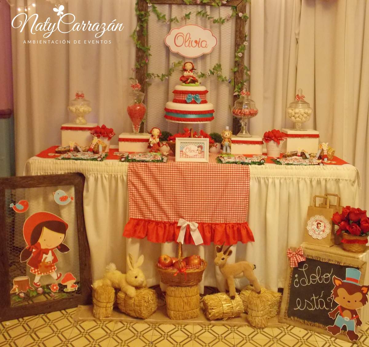 Little Red Riding Hood Birthday Party Ideas | Photo 7 of 13 | Catch My ...
