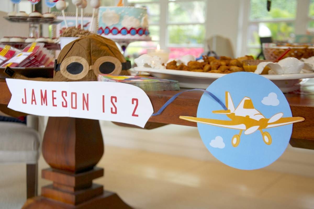Airplanes Birthday Party Ideas | Photo 1 of 29 | Catch My Party