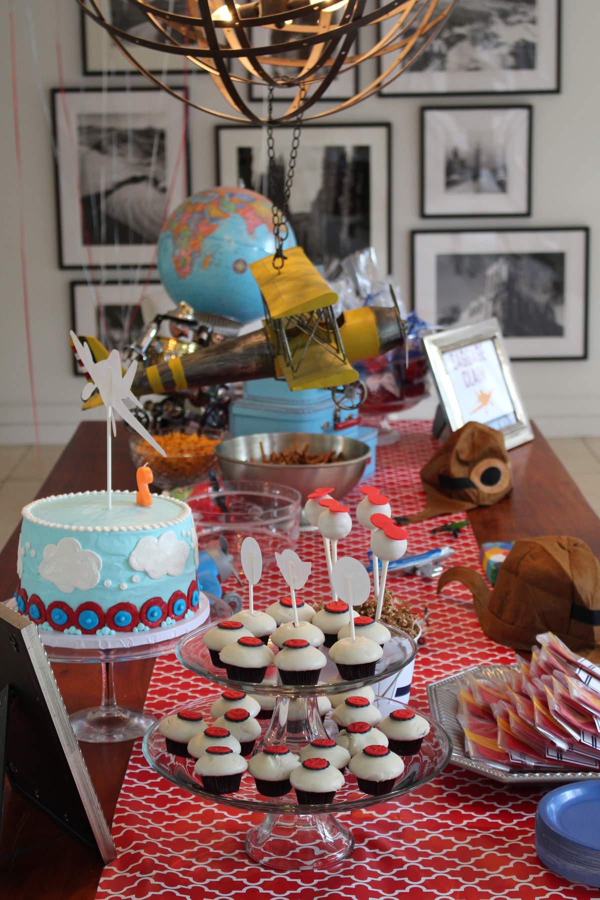 Airplanes Birthday Party Ideas | Photo 1 of 29 | Catch My Party