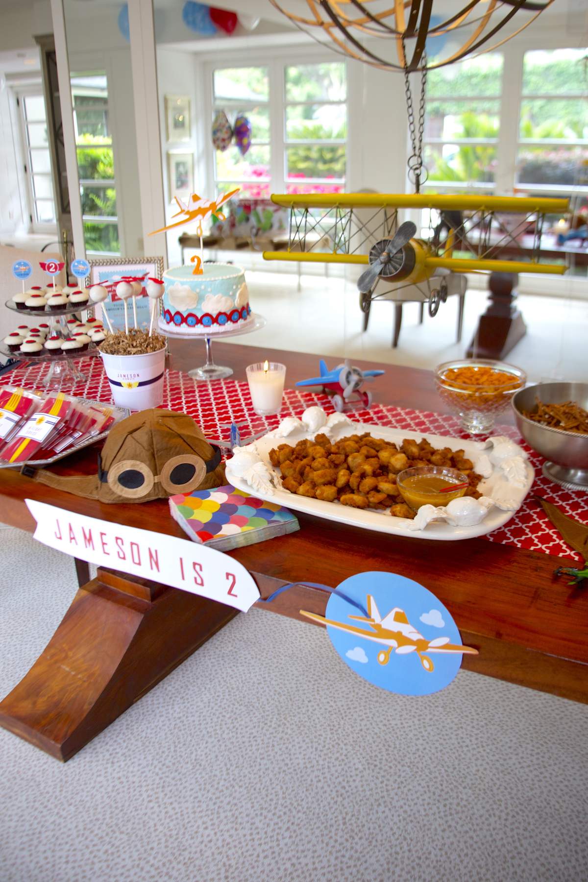 Airplanes Birthday Party Ideas | Photo 1 of 29 | Catch My Party