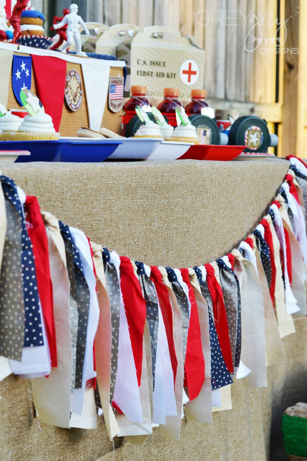 Army, Military, Patriotic Birthday Party Ideas | Photo 6 of 34 | Catch ...