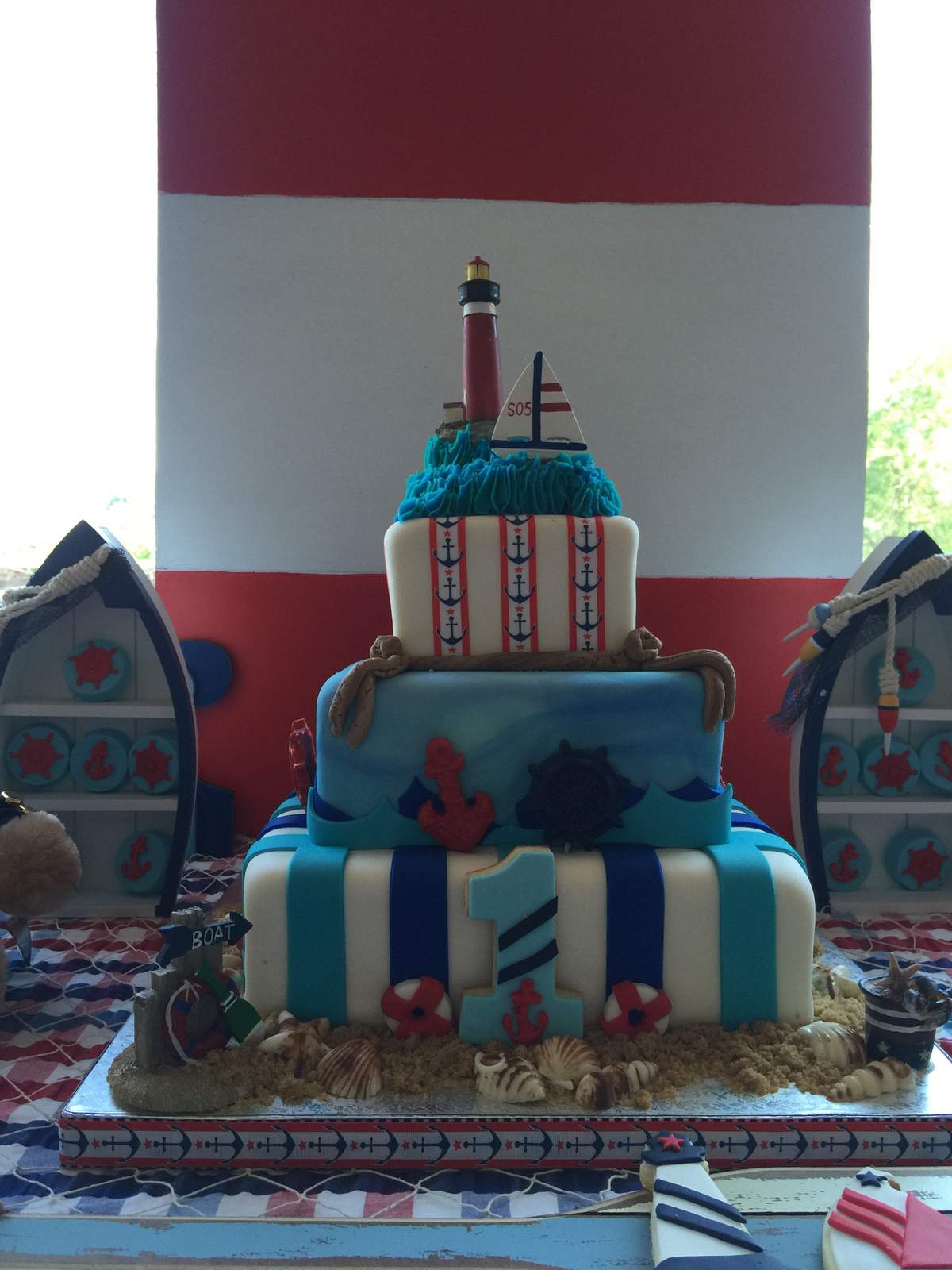 Sailor, nautical Birthday Party Ideas | Photo 2 of 31 | Catch My Party