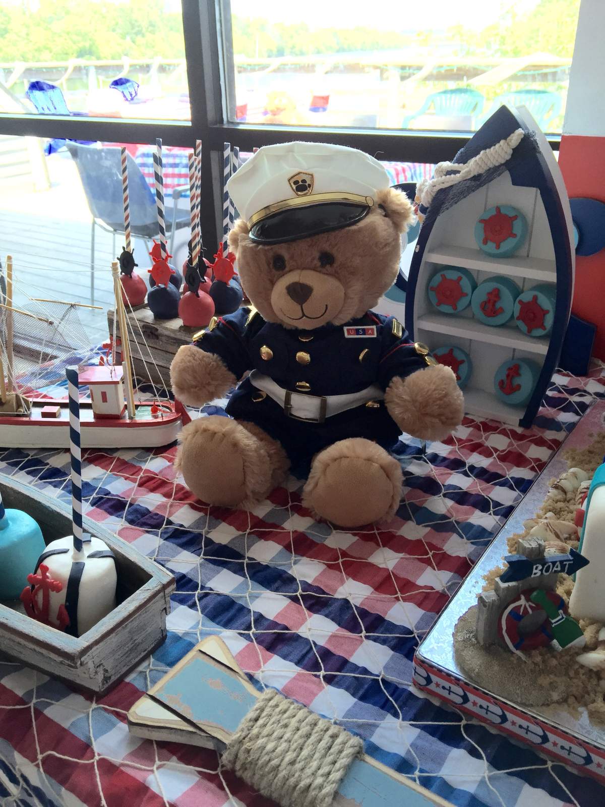 Sailor, nautical Birthday Party Ideas | Photo 2 of 31 | Catch My Party